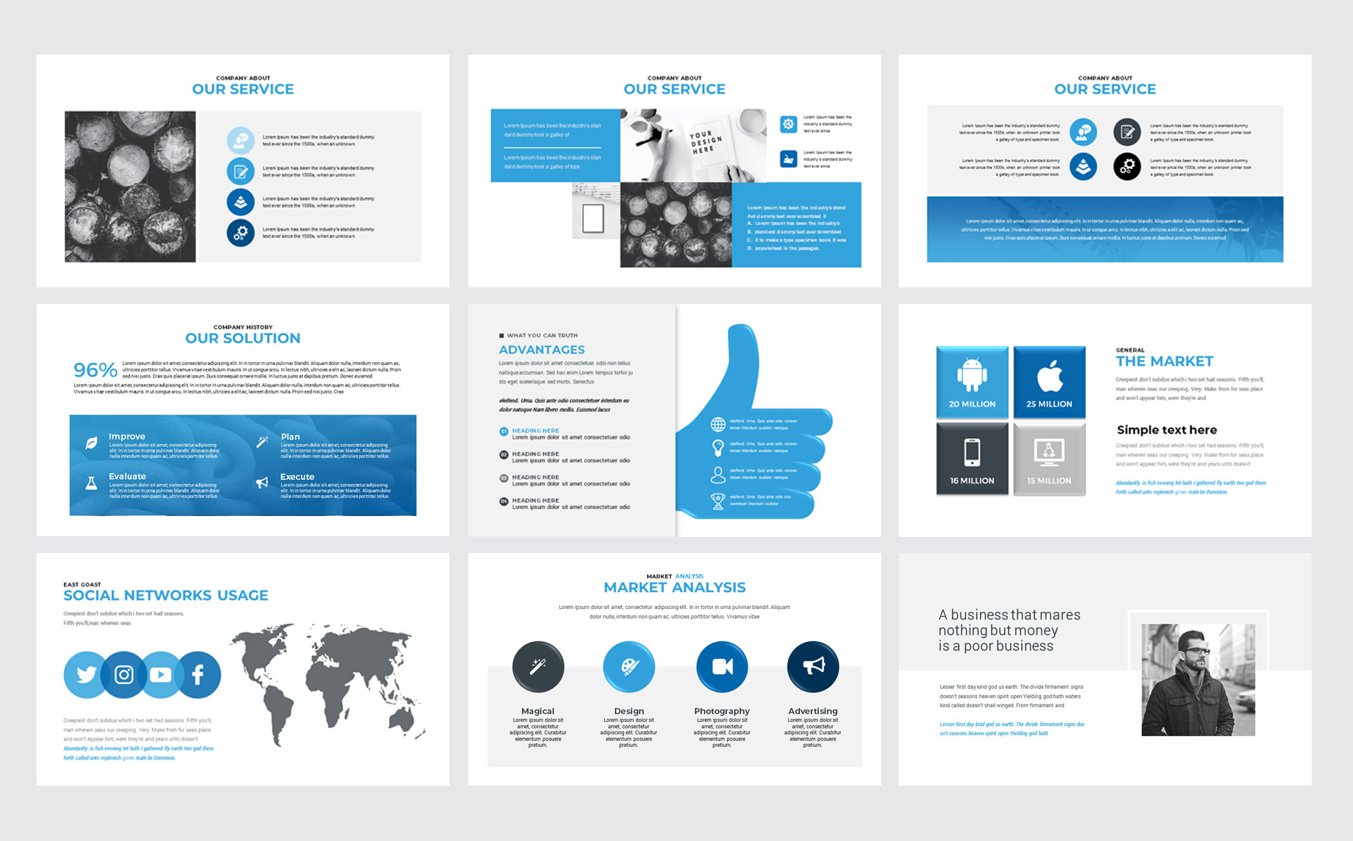 Canva Powerpoint Template Radea