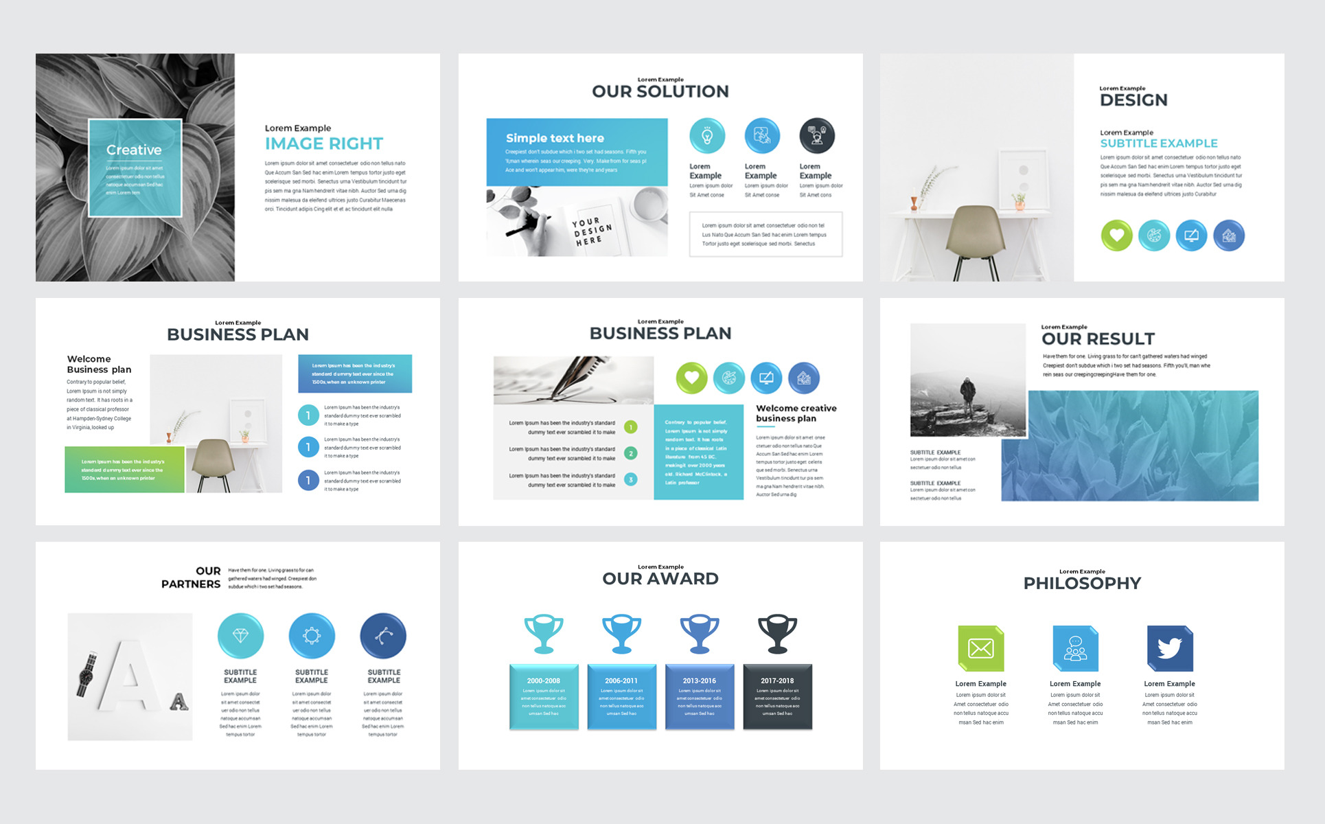 Simple And Clean Powerpoint Templates