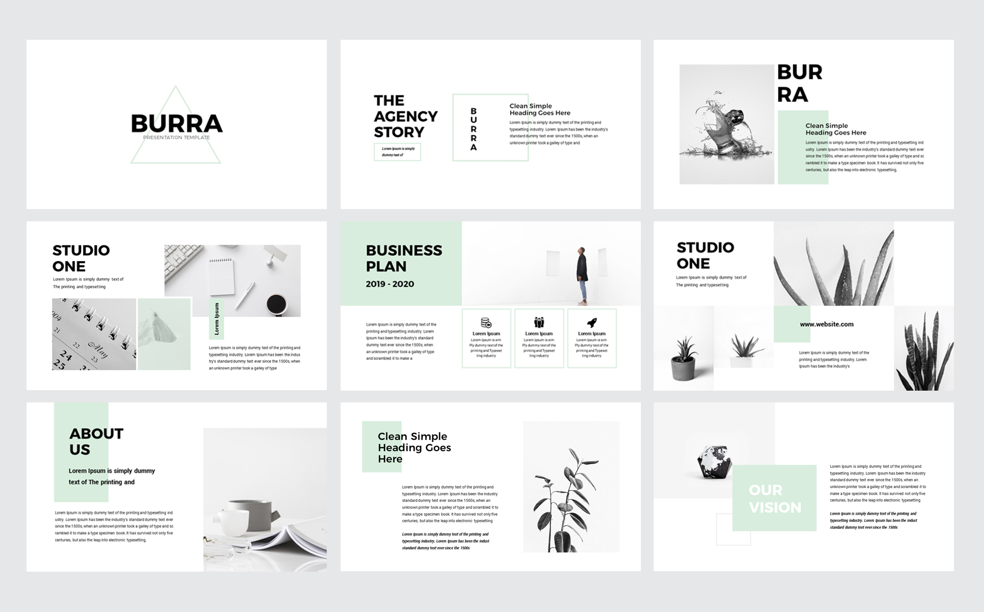 Simple And Clean Powerpoint Templates