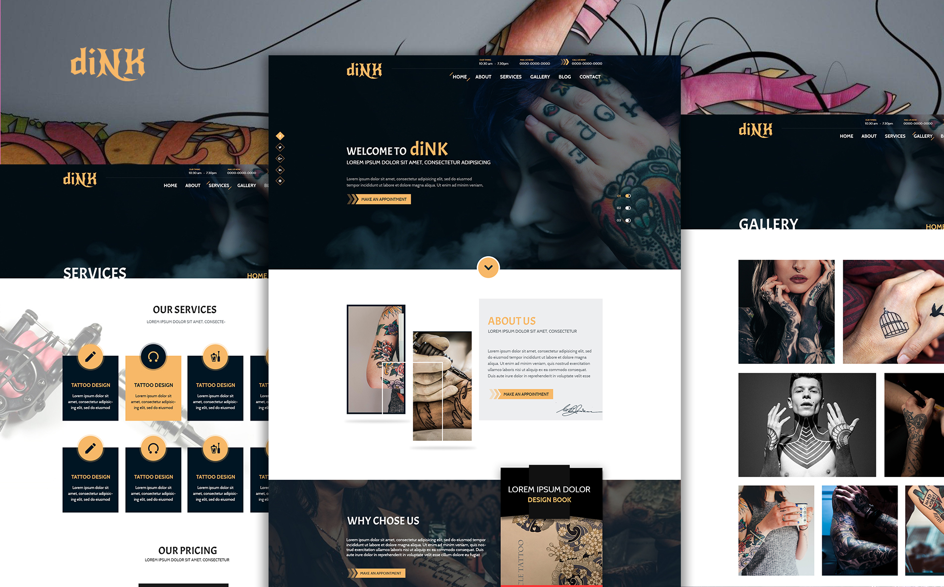 diNK - Multipurpose Directory PSD Template #76550
