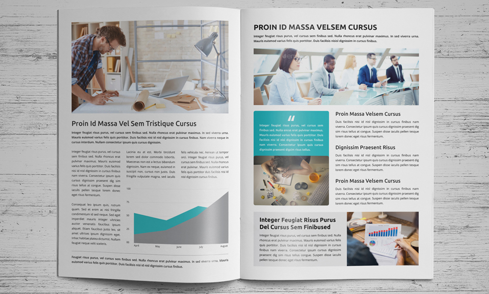 Corporate Brochure Design Corporate Identity Template #73903