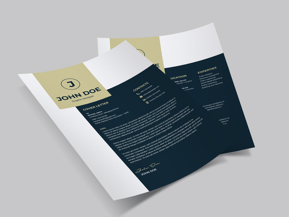 John Doe CV Resume Template #90718