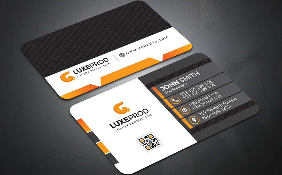 John Smith business card Corporate Identity Template #95684