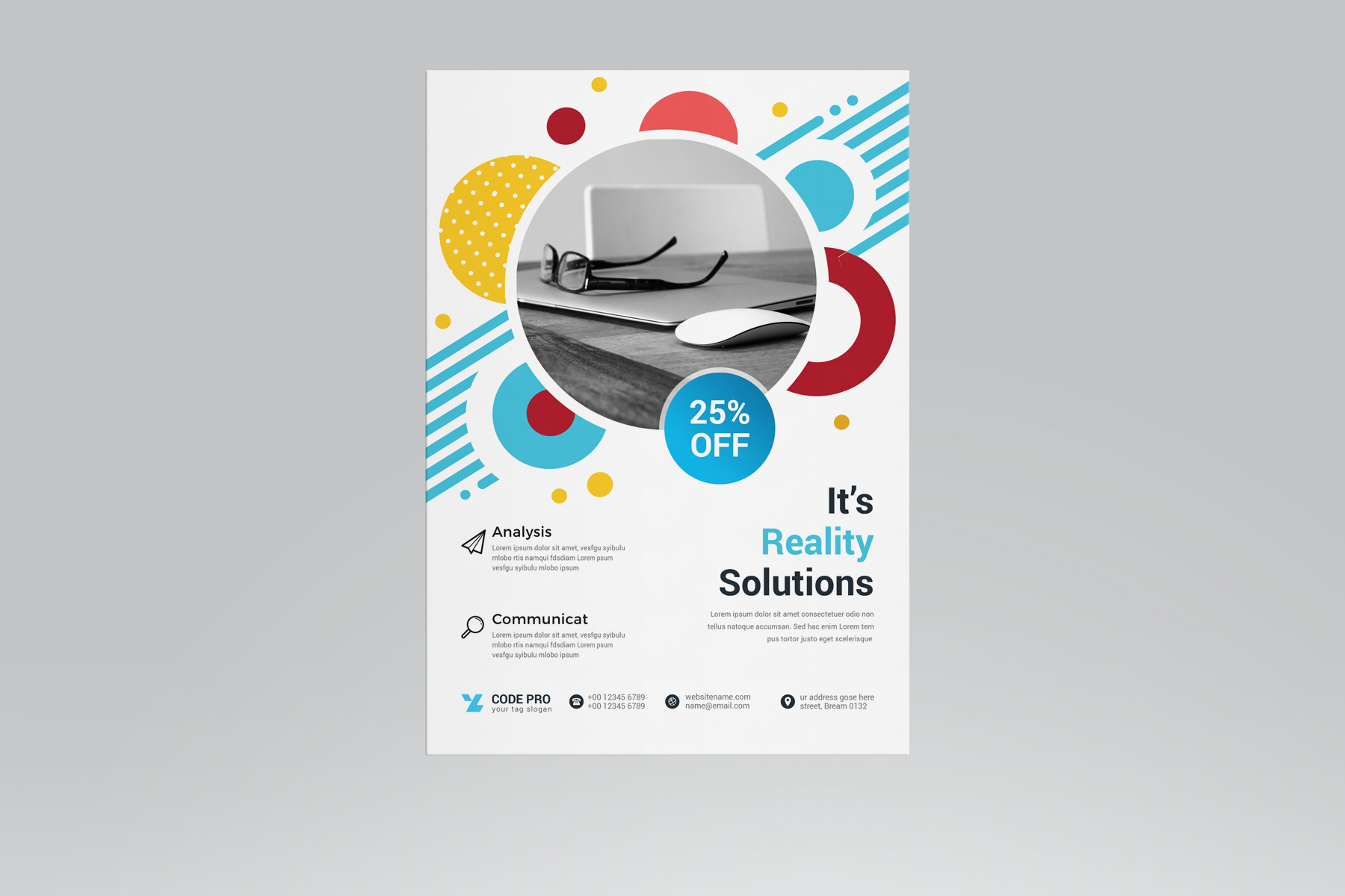 Creative Flyer Design Corporate Identity Template #76511
