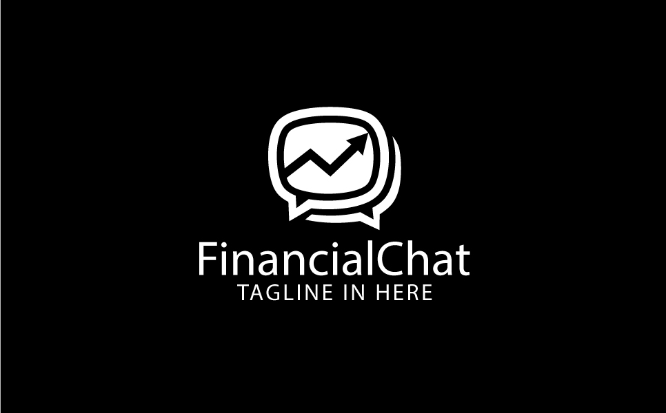 Financial Chat Logo Template #81390