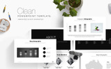 Grey Minimal Presentation PowerPoint Template #79139