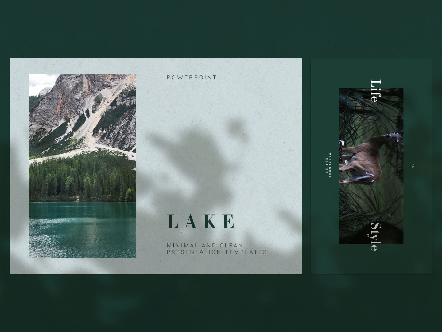 LAKE PowerPoint Template #92216