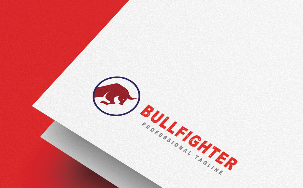 Bullfighter Logo Template #100684