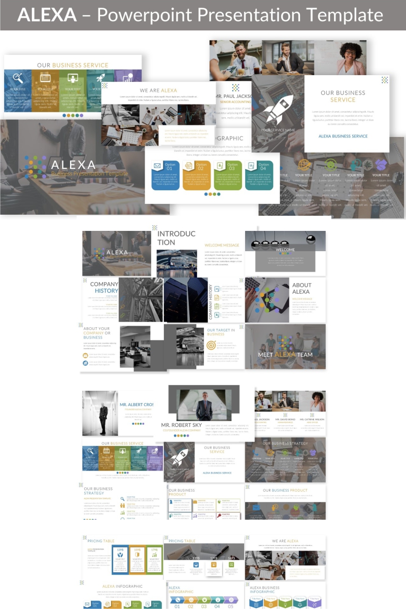 Alexa PowerPoint Template #82067