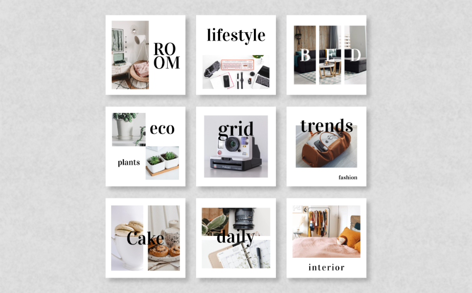 Instagram Design Bundle Social Media #85081