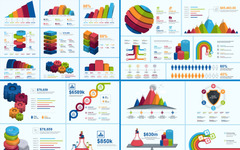 Infographic Bundle | 900+ Vector Infographic Elements #78923