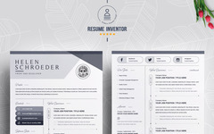 Helen Resume Template #84364