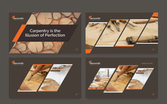 Carpenter Presentation PowerPoint Template