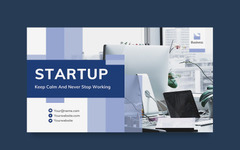 Startup Presentation PowerPoint Template