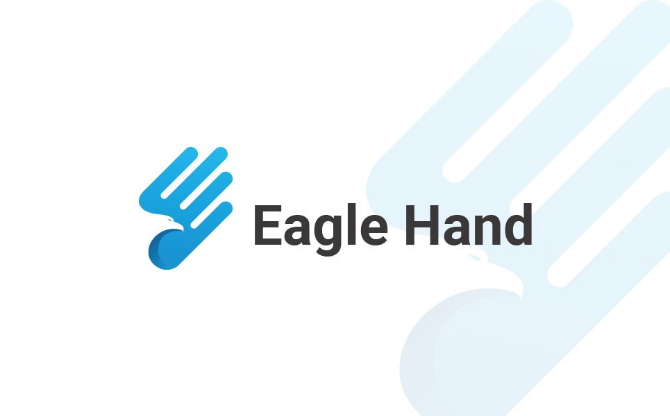 Eagle Hand Logo Template #76110