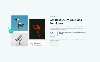 CCkam - CCTV Security Systems HTML Template #318942