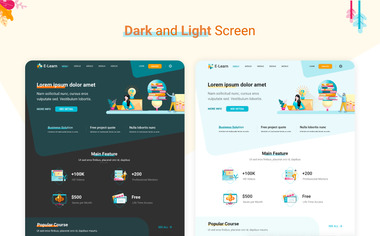 Edumoon - HTML React Vue Figma Education and E-learning Homepage ...