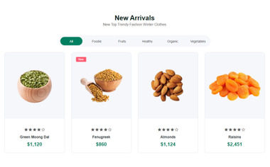 Grocery Hut - ECommerce Responsive HTML Website Template #307125