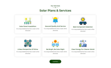 GreenLight and Eco Solar & Wind Energy Html5 Website Template #248951