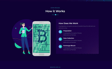 Cryptobit ICO Cryptocurrency HTML5 Template #260261