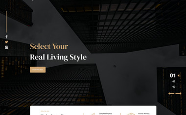 Arkitek - Architecture and Interior Responsive HTML5 Template #230366