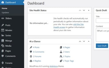 Animtora - Online Anime and Manga WordPress Theme #260265