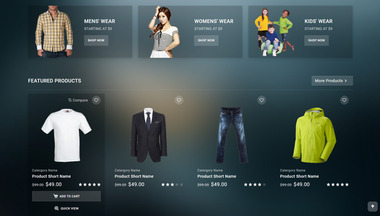 eTrans - eCommerce HTML Template #185863