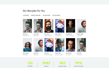 Jobfil - Job Portal HTML Website Template #352522