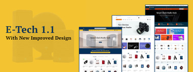 E-Tech - Multipurpose eCommerce Website Template #148680