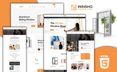 Winsho - Window Shop HTML5 Template #221032