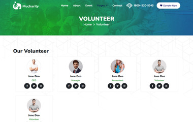 Mucharity - Nonprofit Fundraising/Ngo and Charity HTML5 Website ...