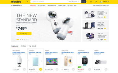 Electro - Electronics eCommerce HTML Template #216766