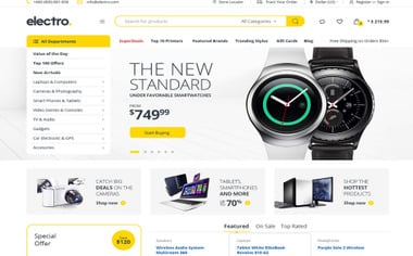 Electro - Electronics eCommerce HTML Template #216766