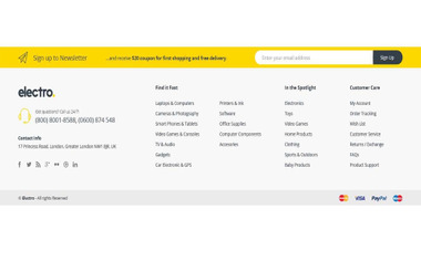 Electro - Electronics eCommerce HTML Template #216766