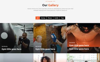 Gym Boxer - Gym Fitness HTML5 Bootstrap Landing Page Template #222443