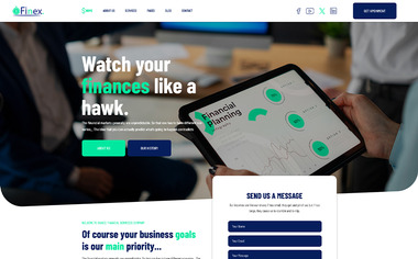 Finex - Financial & Business Consulting WordPress Theme #438931