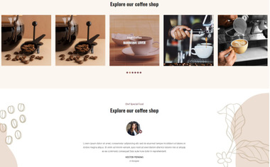 Dreamhub-Coffee-Shop HTML5 Template #331071