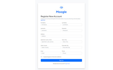 Moogle - Html5 WebTemplate #346325