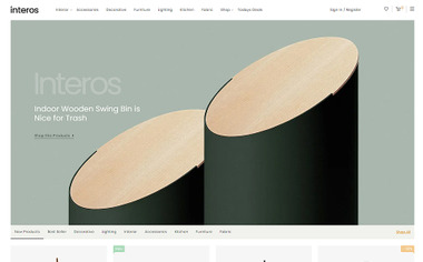 Interos - Minimal Ecommerce HTML5 Template #299071