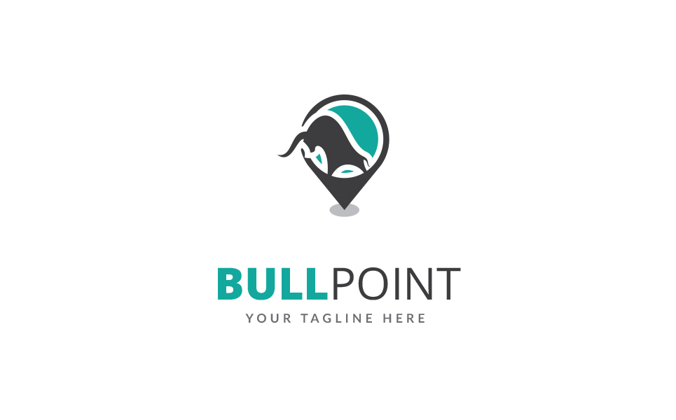Bull Point Logo Template #69092