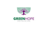 Green Hope Logo Template #69336
