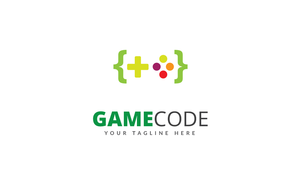 Game Code Logo Template #69978