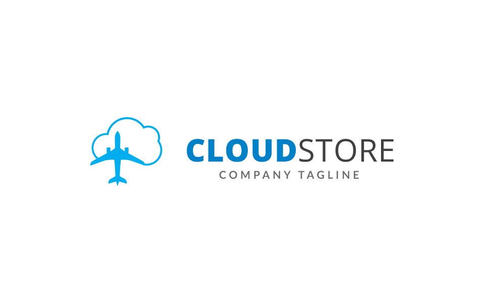 Cloud Store Logo Template #70030