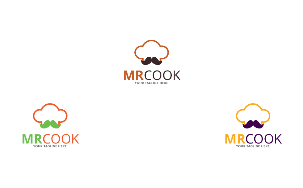 Mr Cook Design Logo Template #71526