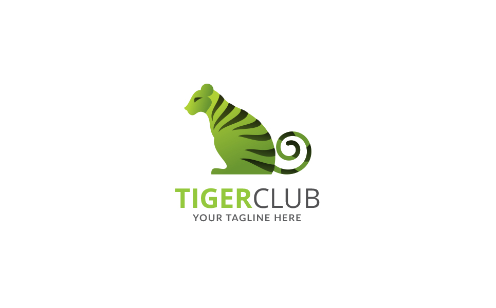 Tiger Club Design Logo Template #73302