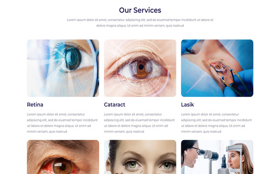 Eyesight - Eye Care Website HTML Template #351408