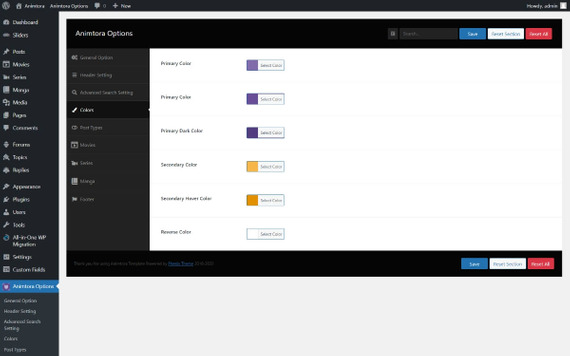 Animtora - Online Anime and Manga WordPress Theme #260265