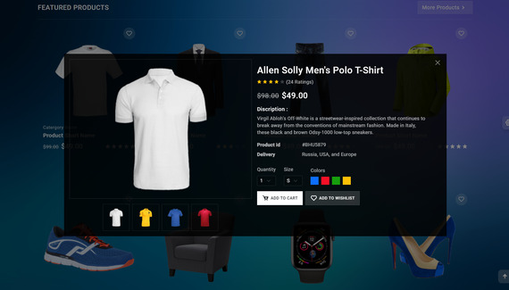 eTrans - eCommerce HTML Template #185863