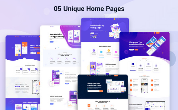 Appin - App and Saas Landing Page WordPress Theme #398116