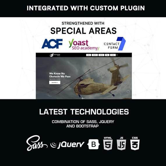 Commando - Military WordPress Theme #280517